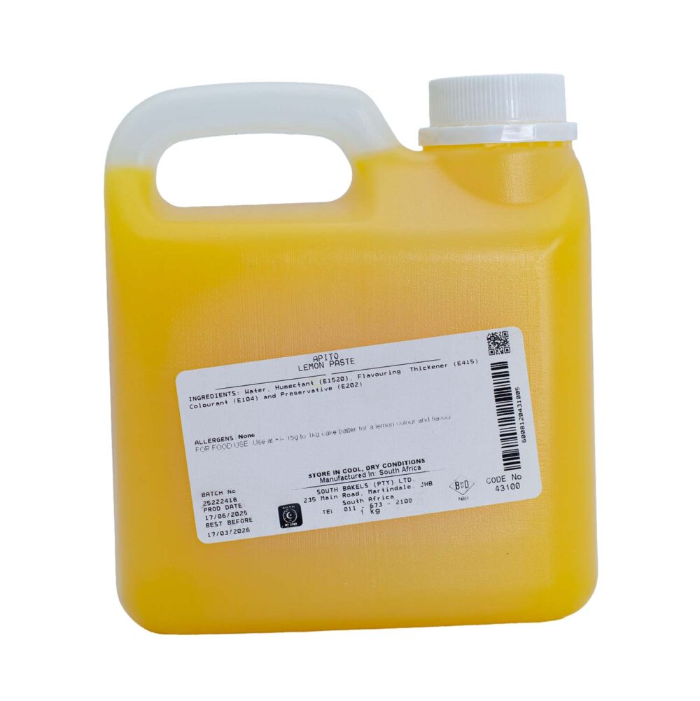 LEMON PASTE 1kg | Suvacor Ltd.